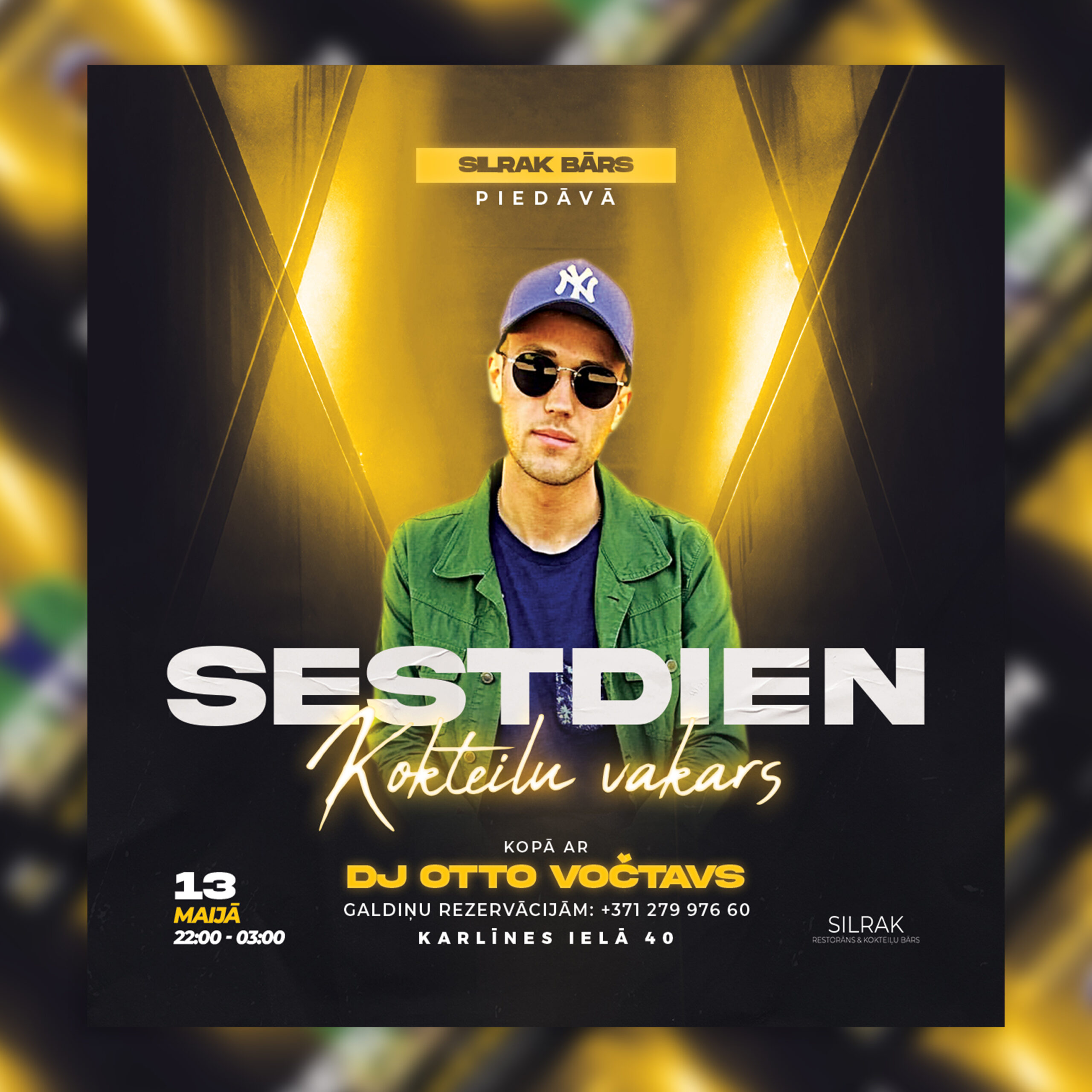 Cocktail night with DJ OTTO V | Silrak Restaurant & Cocktail Bar ...