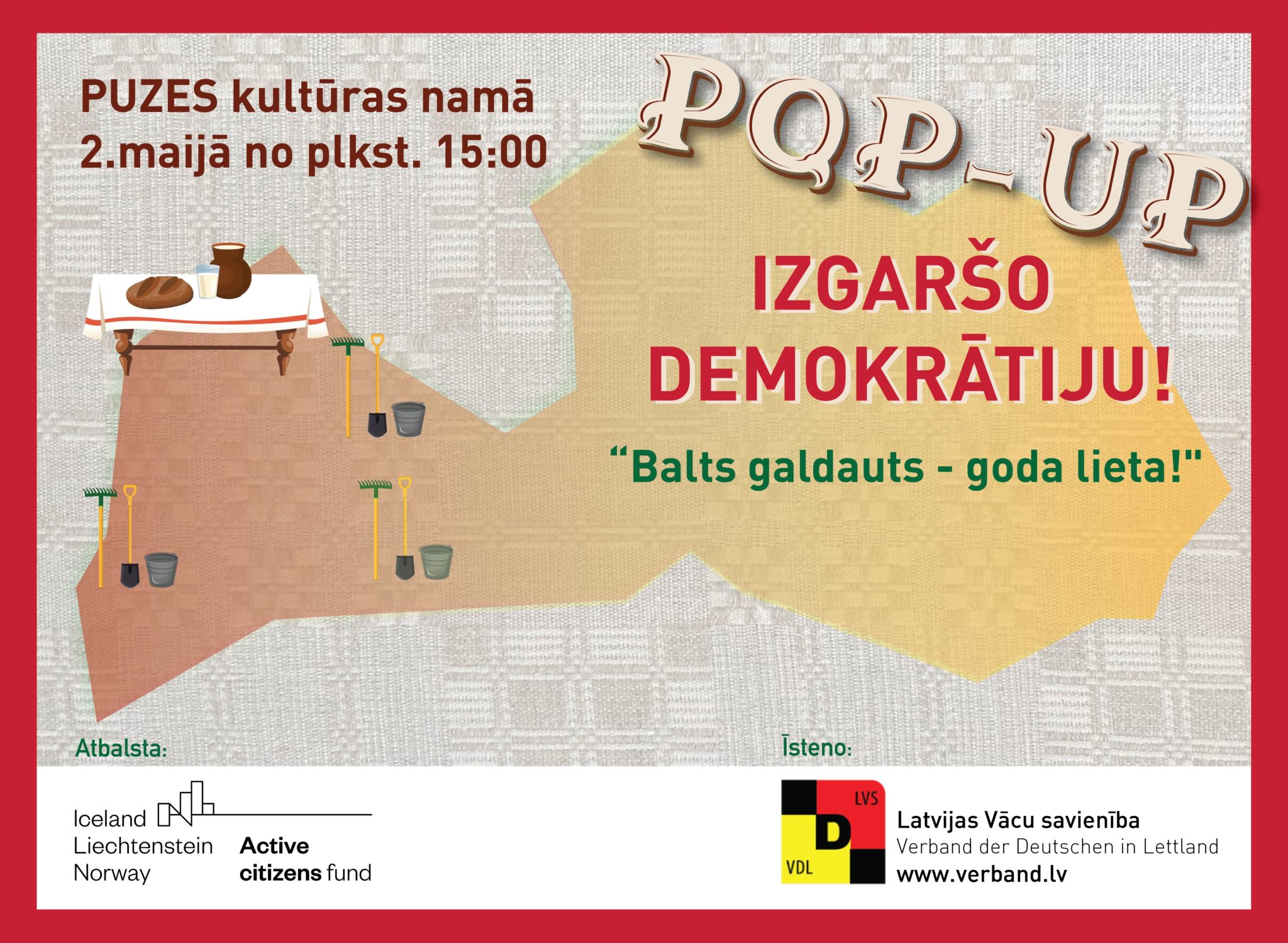 Radošs pasākums ”Balts galdauts – goda lieta” - VisitVentspils