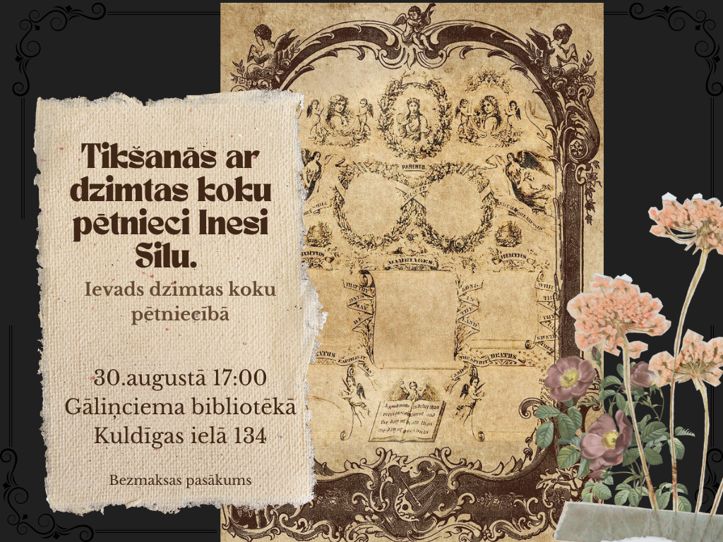 Meeting with family tree researcher Ines Silas - VisitVentspils