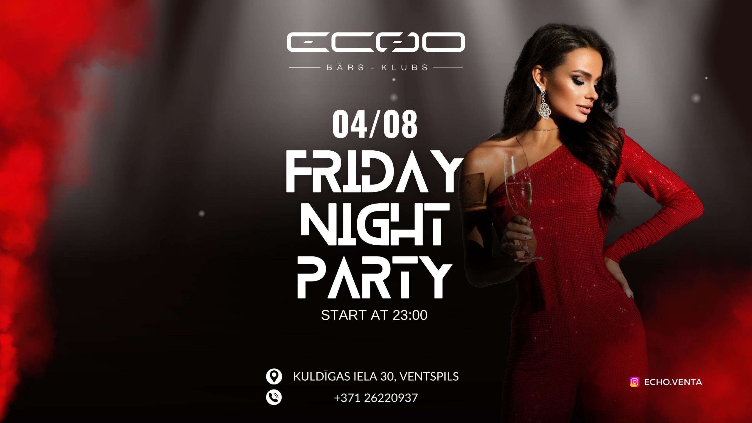 Echo bārs | FRIDAY NIGHT PARTY - VisitVentspils