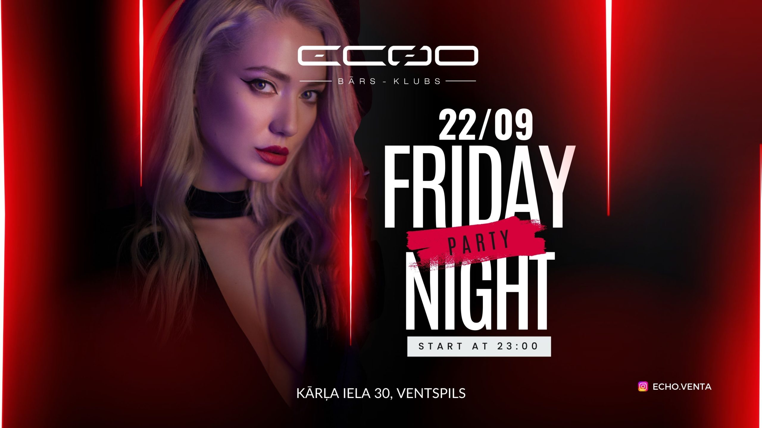 Echo Bar | FRIDAY NIGHT PARTY - VisitVentspils