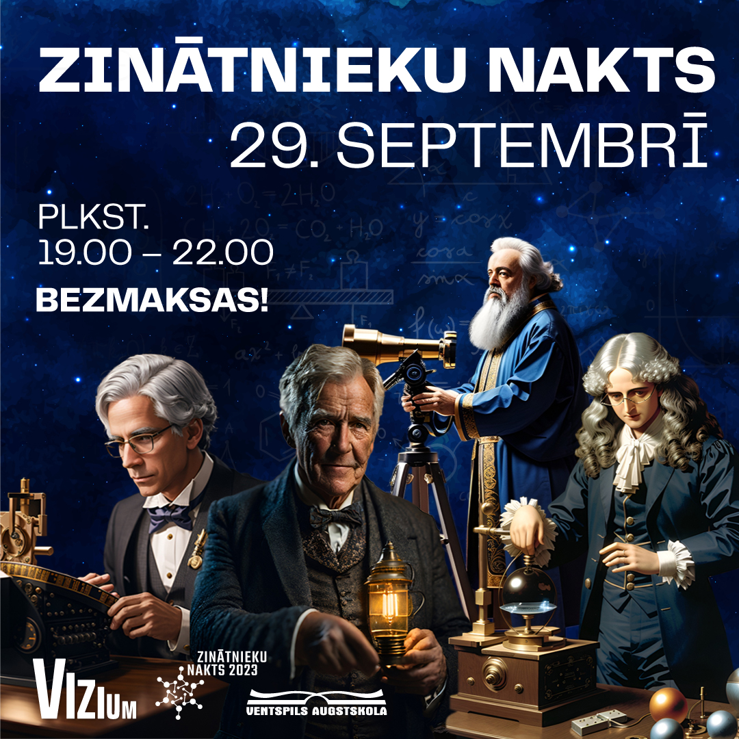 Ventspils Science Center VIZIUM invites you to get to know inventors ...