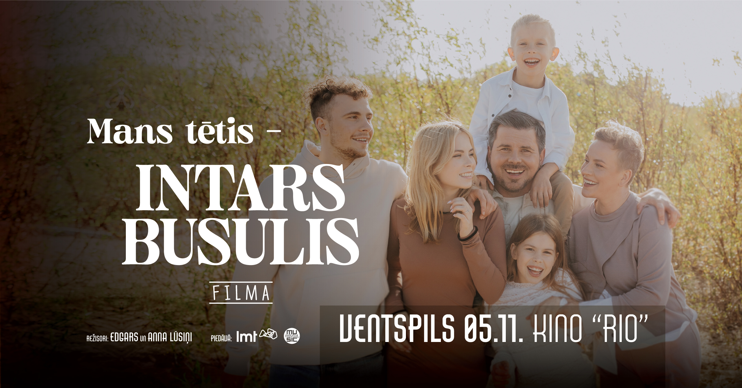 Unikālos kino seansos ar Ventspilī būs pieejama filma “Mans tētis ...