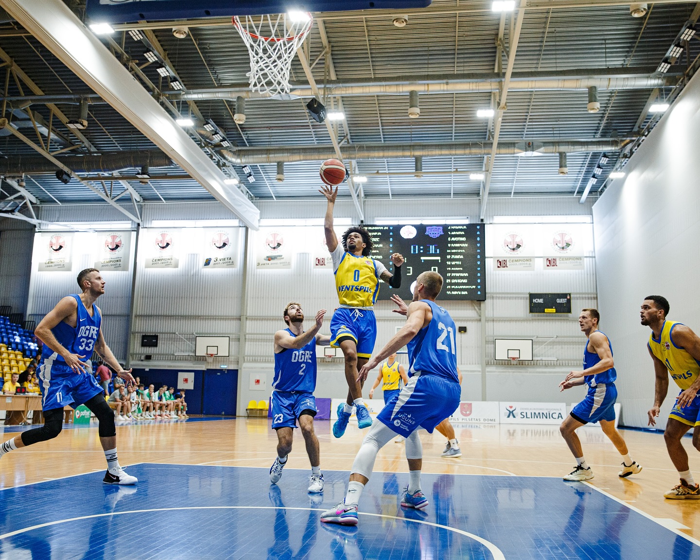 Optibet Latvian-Estonian Basketball League match BK "Ventspils" – Tartu ...