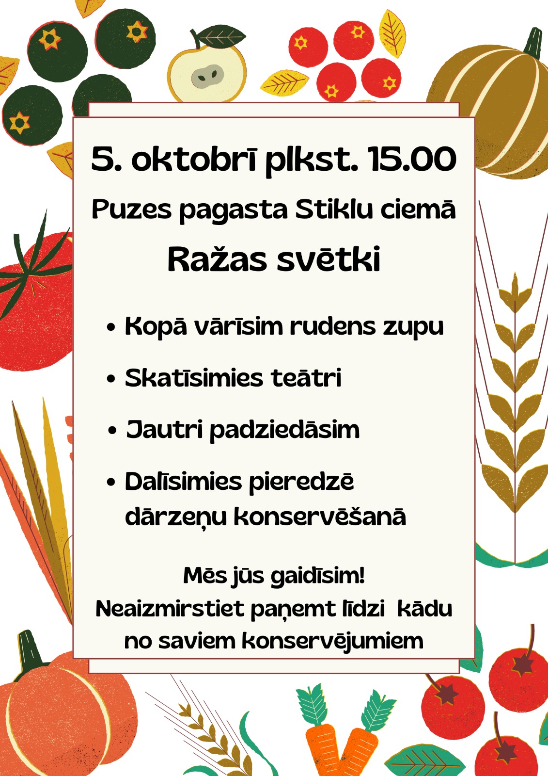 Harvest Festival in Stikli Village - VisitVentspils