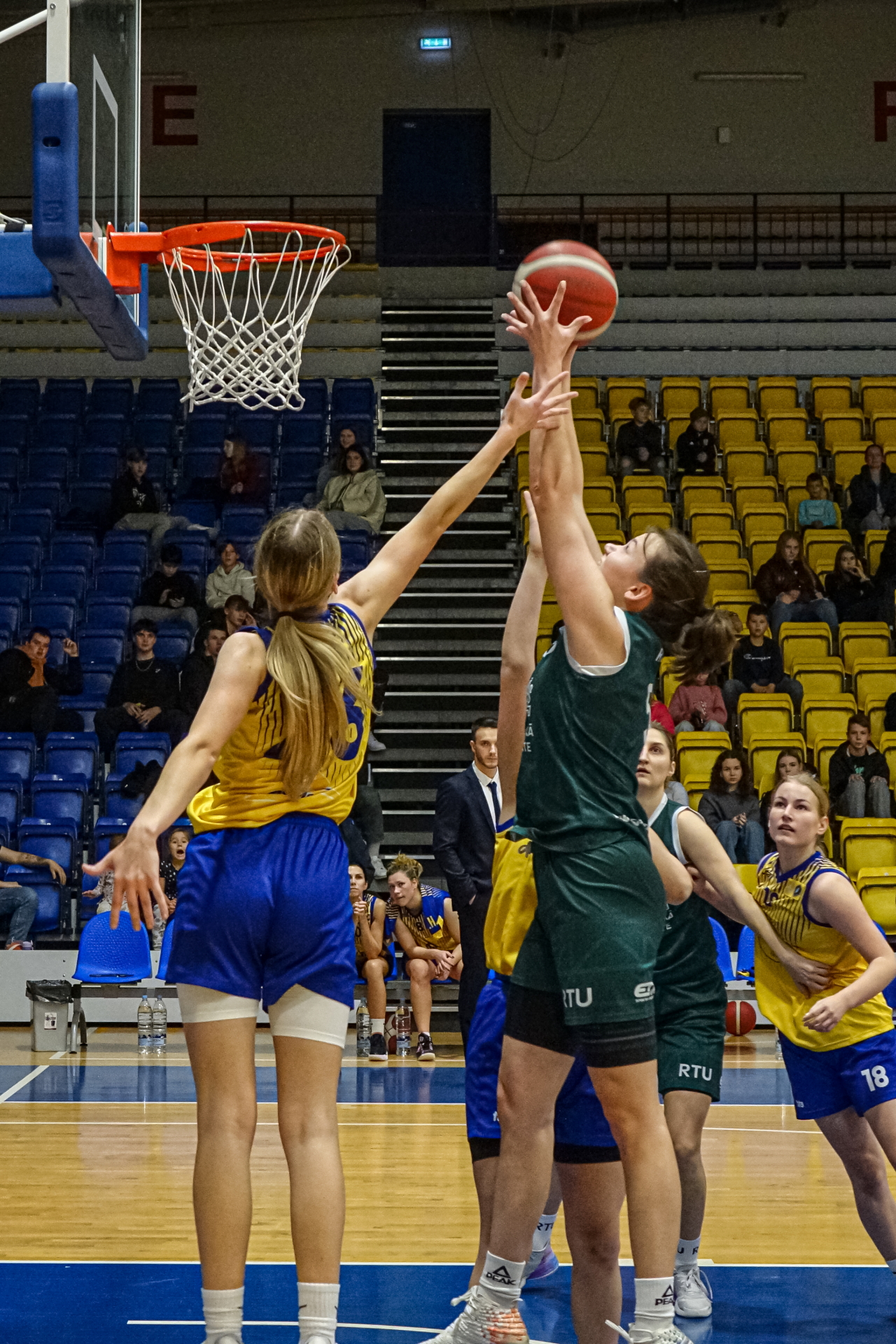 Match de la 2e division de la Ligue lettone de basket-ball féminin ...