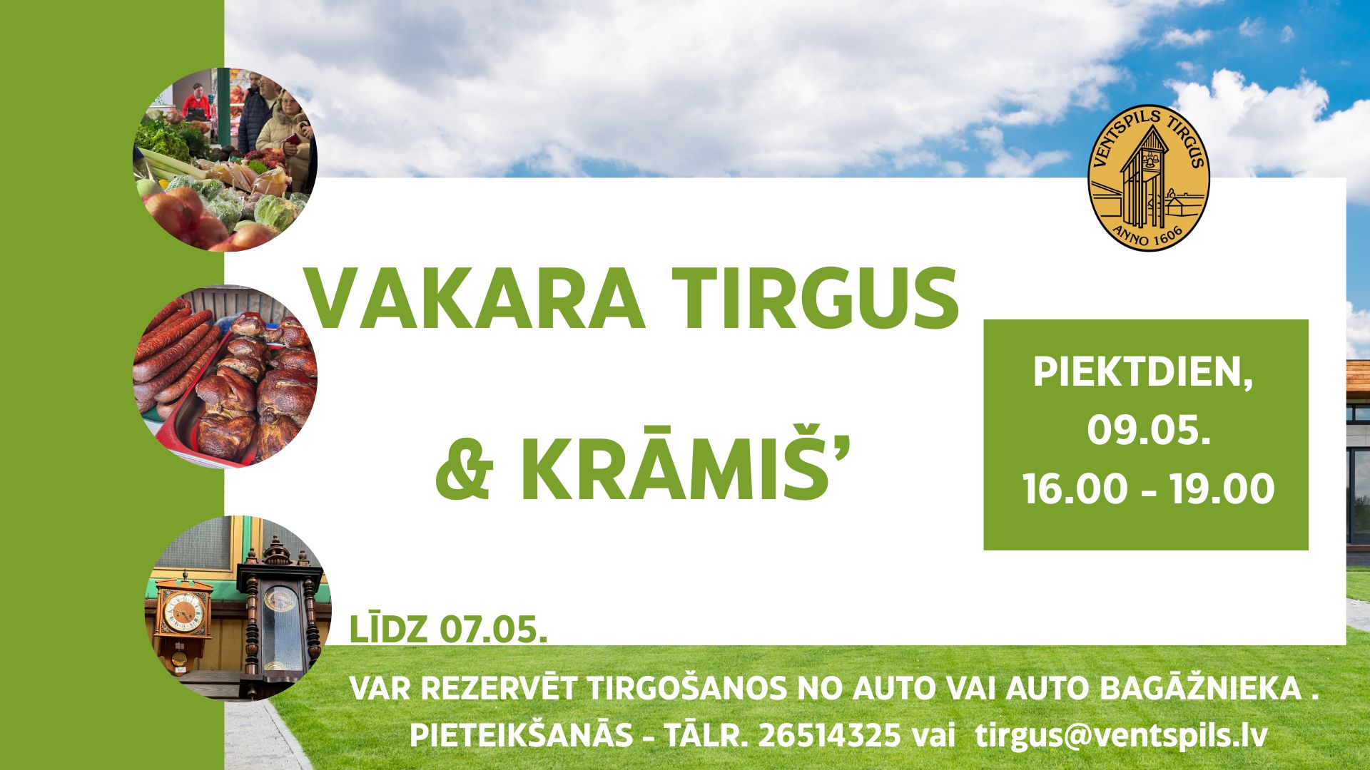 Vakara tirgus un KRĀMIŠ’ Ventspilī - VisitVentspils