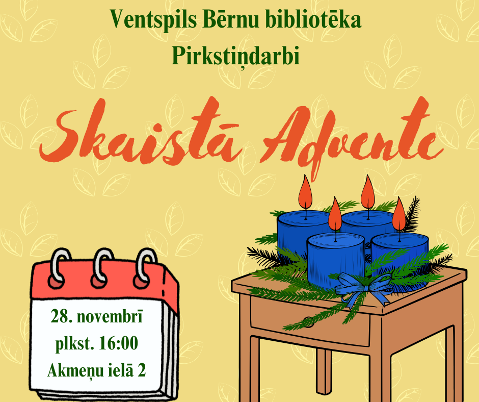 Finger crafts “Beautiful Advent” - VisitVentspils