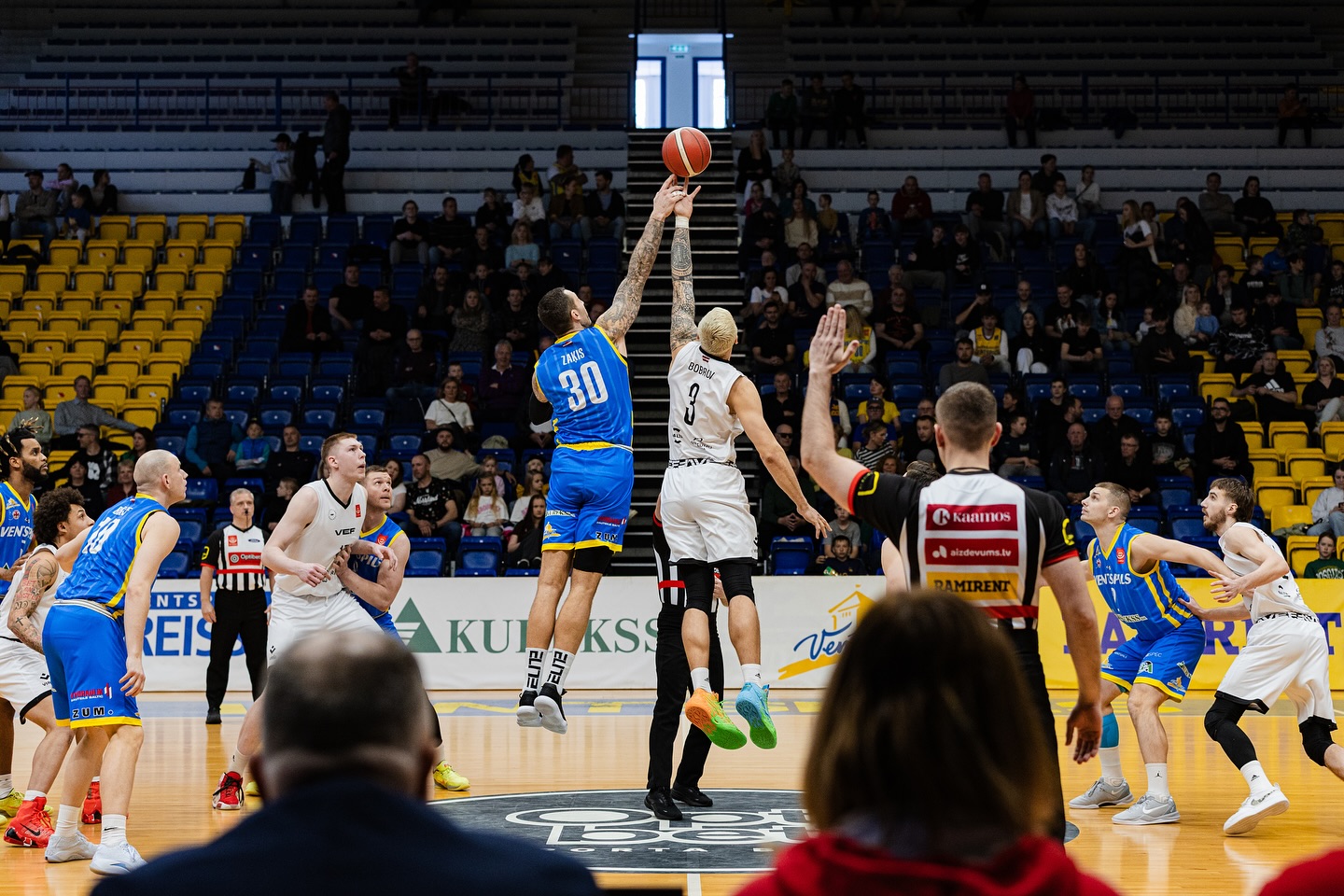 Match Optibet de la Ligue de basket-ball lettone-estonienne BK ...
