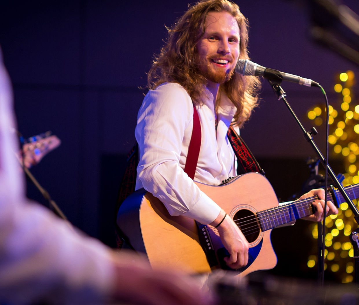 Singer Joren Steinhauer's project "LV81" concert at Piltene Culture ...