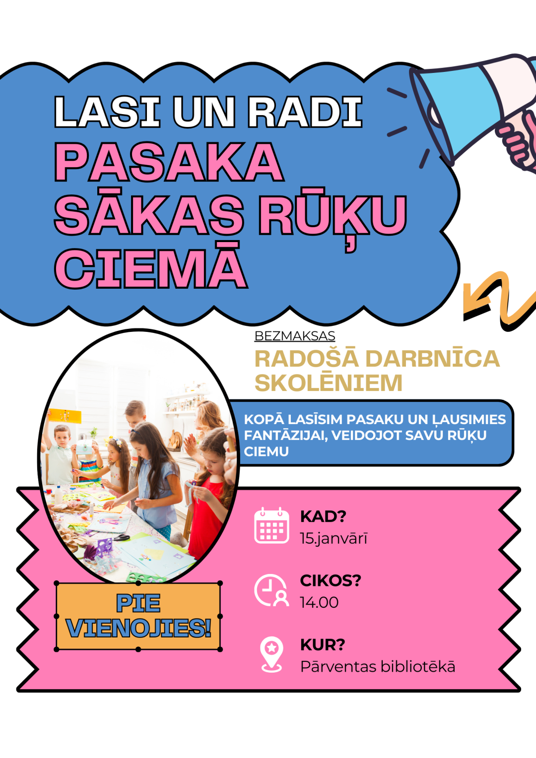 Creative workshop “Read and Create: The Fairy Tale Begins in the Dwarf ...