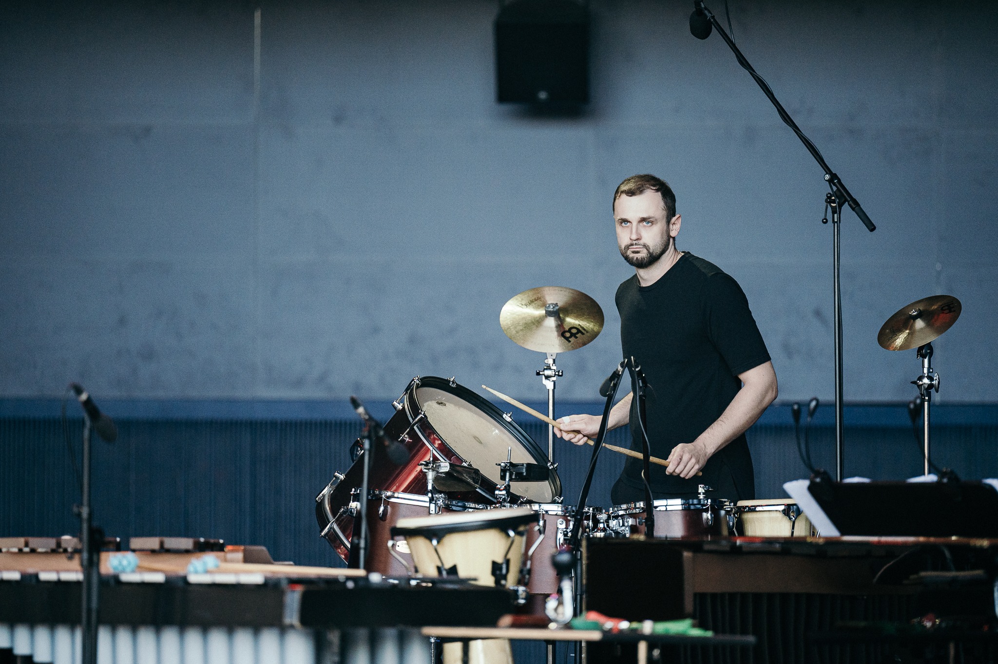 The colors of percussion instruments at the concert “Turkish ...